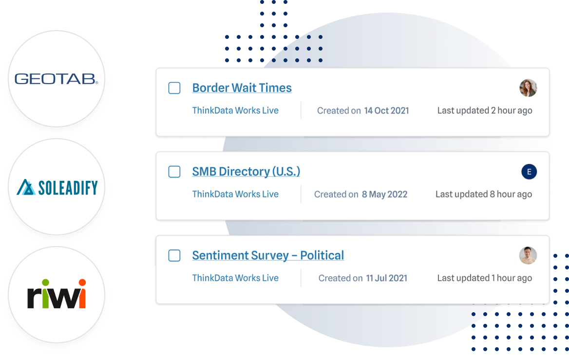 Data Engineering & Enrichment | External Data | ThinkData Works